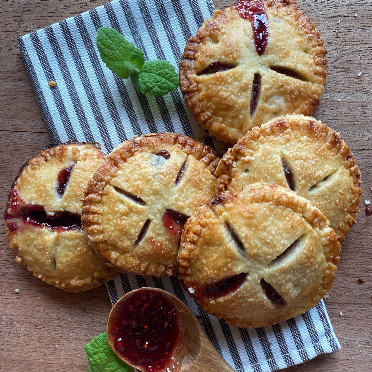 Easy Homemade Rustic Hand Pies with Berry Filling - Our Handcrafted Home