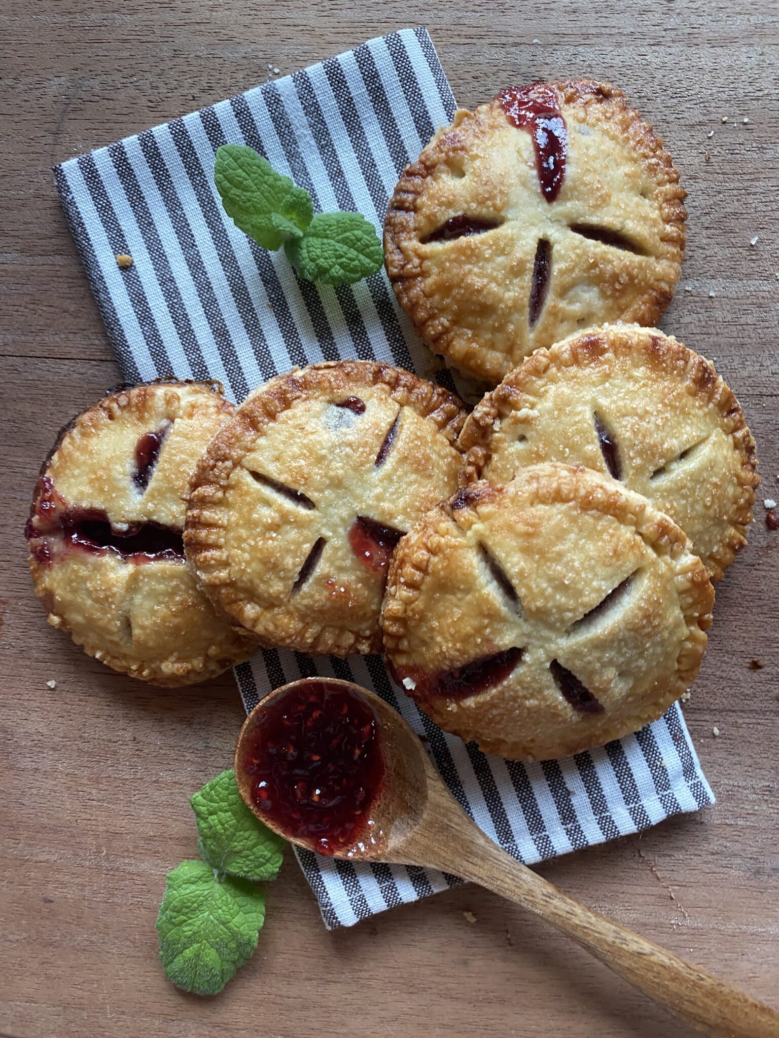 Easy Homemade Rustic Hand Pies with Berry Filling - Our Handcrafted Home