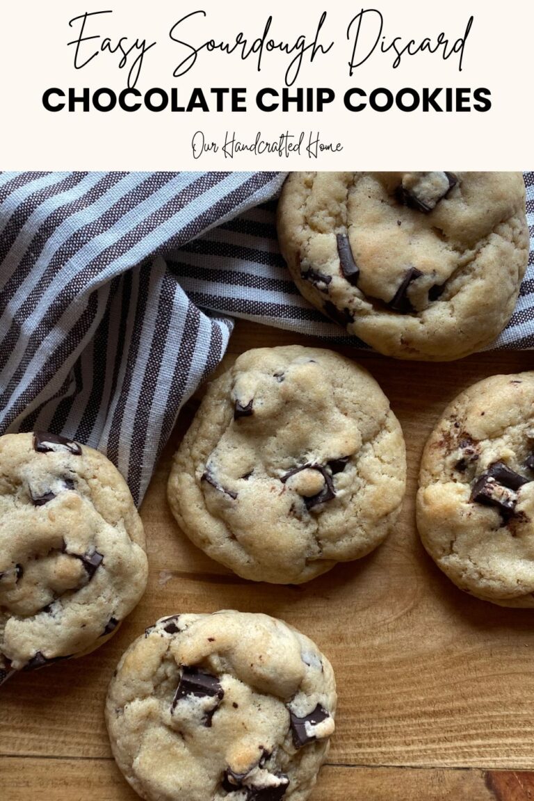Soft and Chewy Sourdough Discard Chocolate Chip Cookies - Our ...