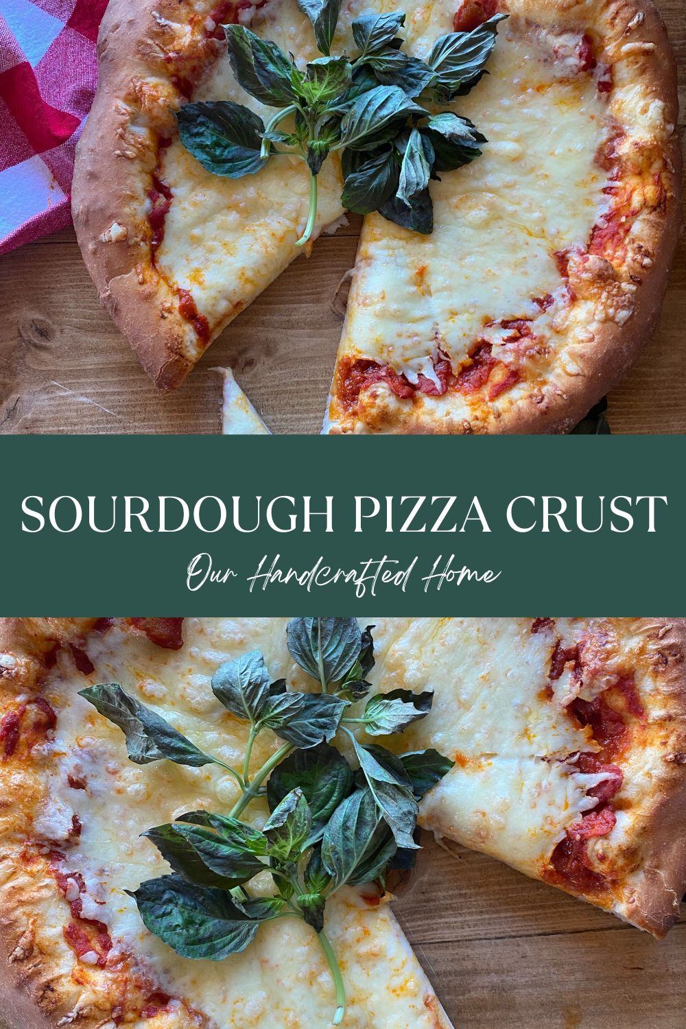 How to Make Sourdough Discard Pizza Dough - Our Handcrafted Home