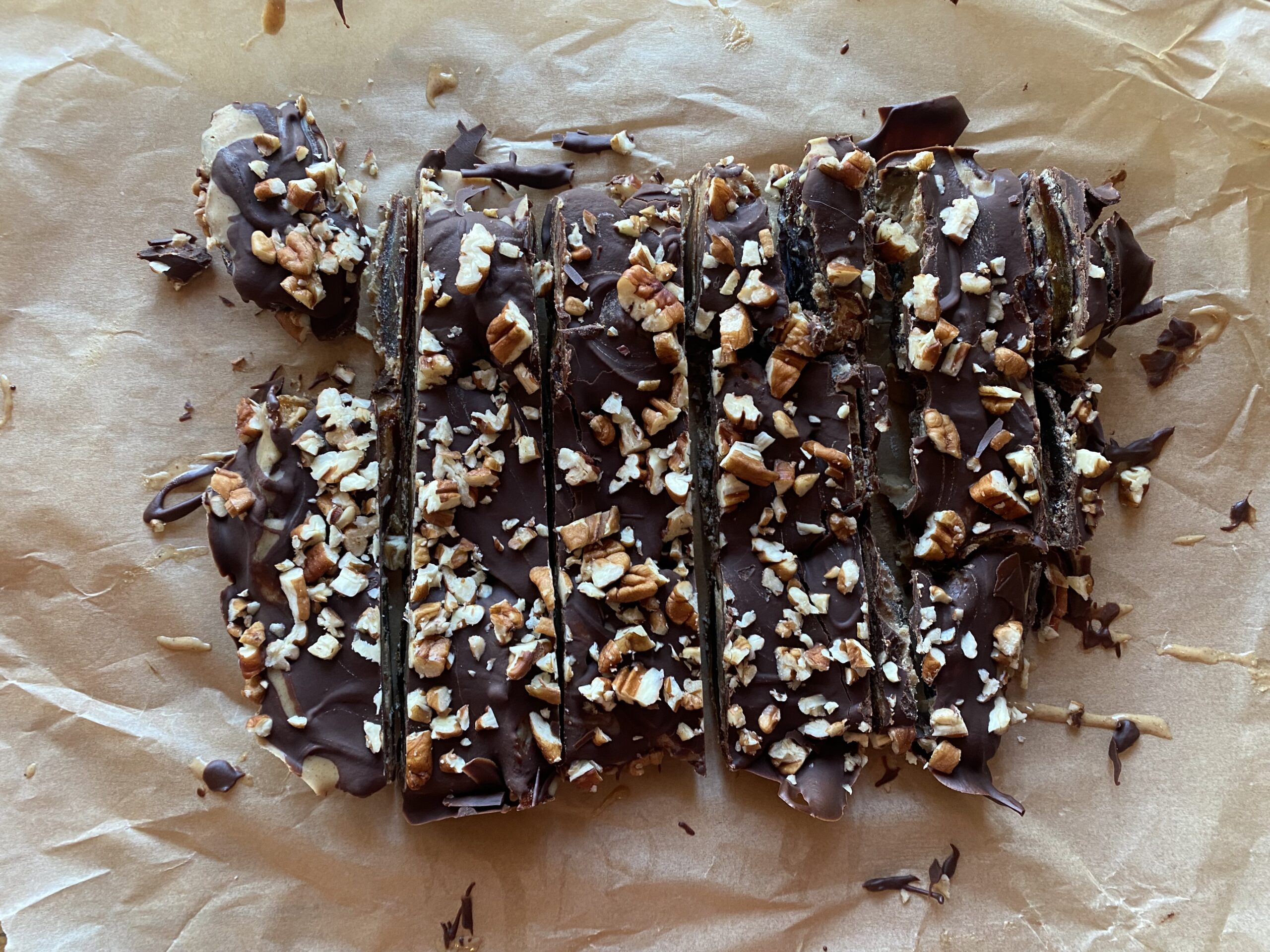 Easy Recipe for Healthy Snickers Snack Bars - Our Handcrafted Home