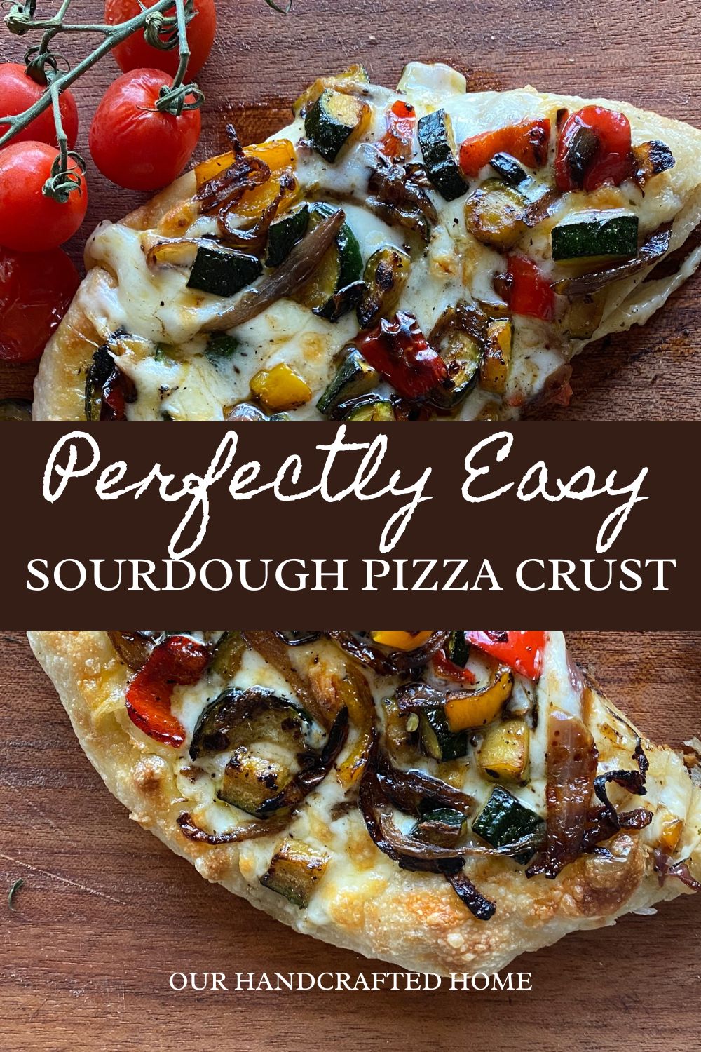 Easy Sourdough Pizza Crust Recipe (Cast Iron Skillet Friendly) - Our Handcrafted Home